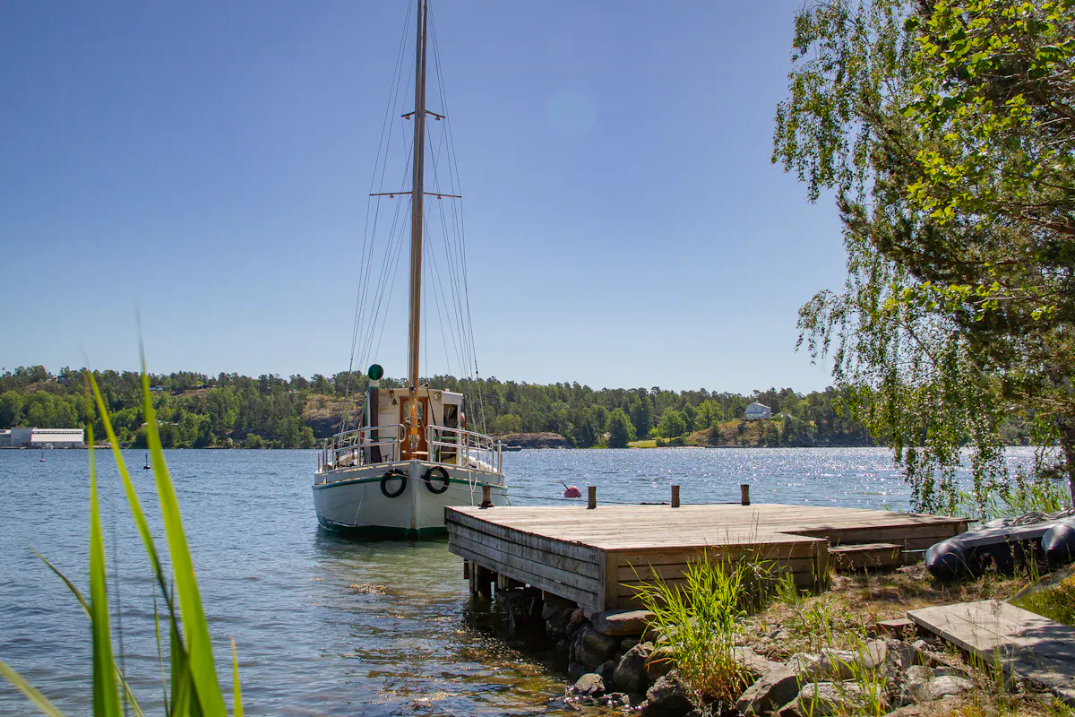Dalarö idyll with private jetty