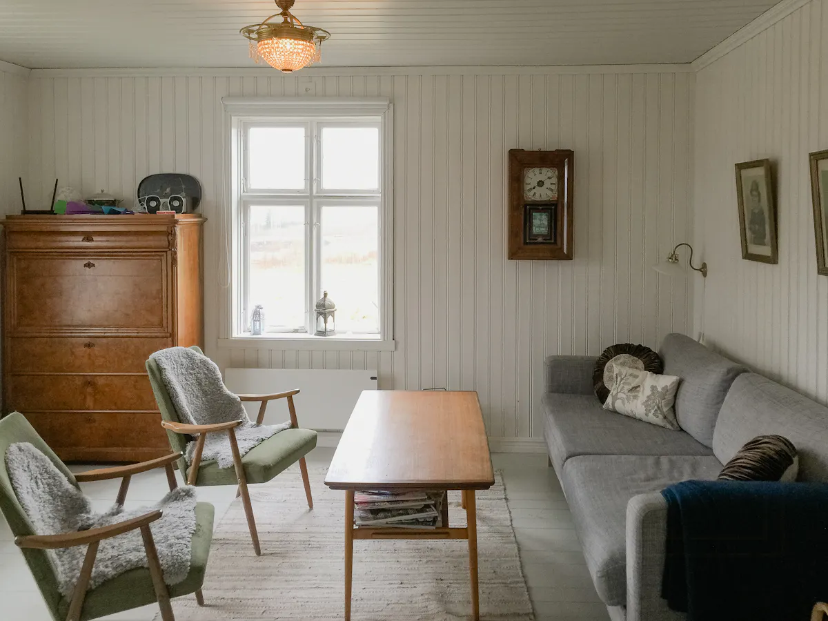 Historisk gård ved Østen i Östervallskog