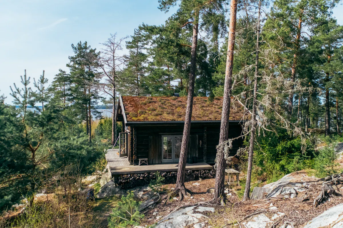 Afsides sommerhuse og hytter