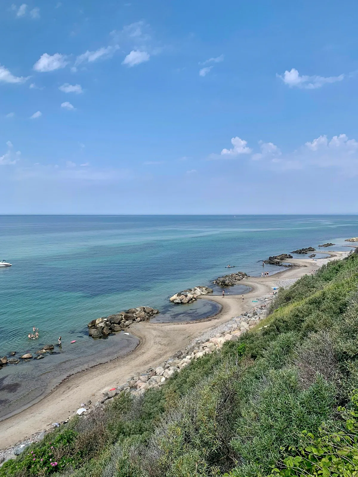 Aktivitetssenter med strandtrapp til Vejby Strand