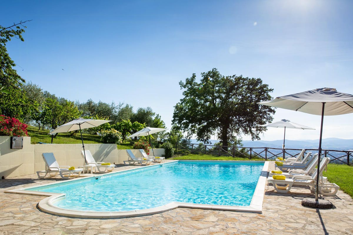 Agriturismo in den umbrischen Hügeln in der Nähe von Todi